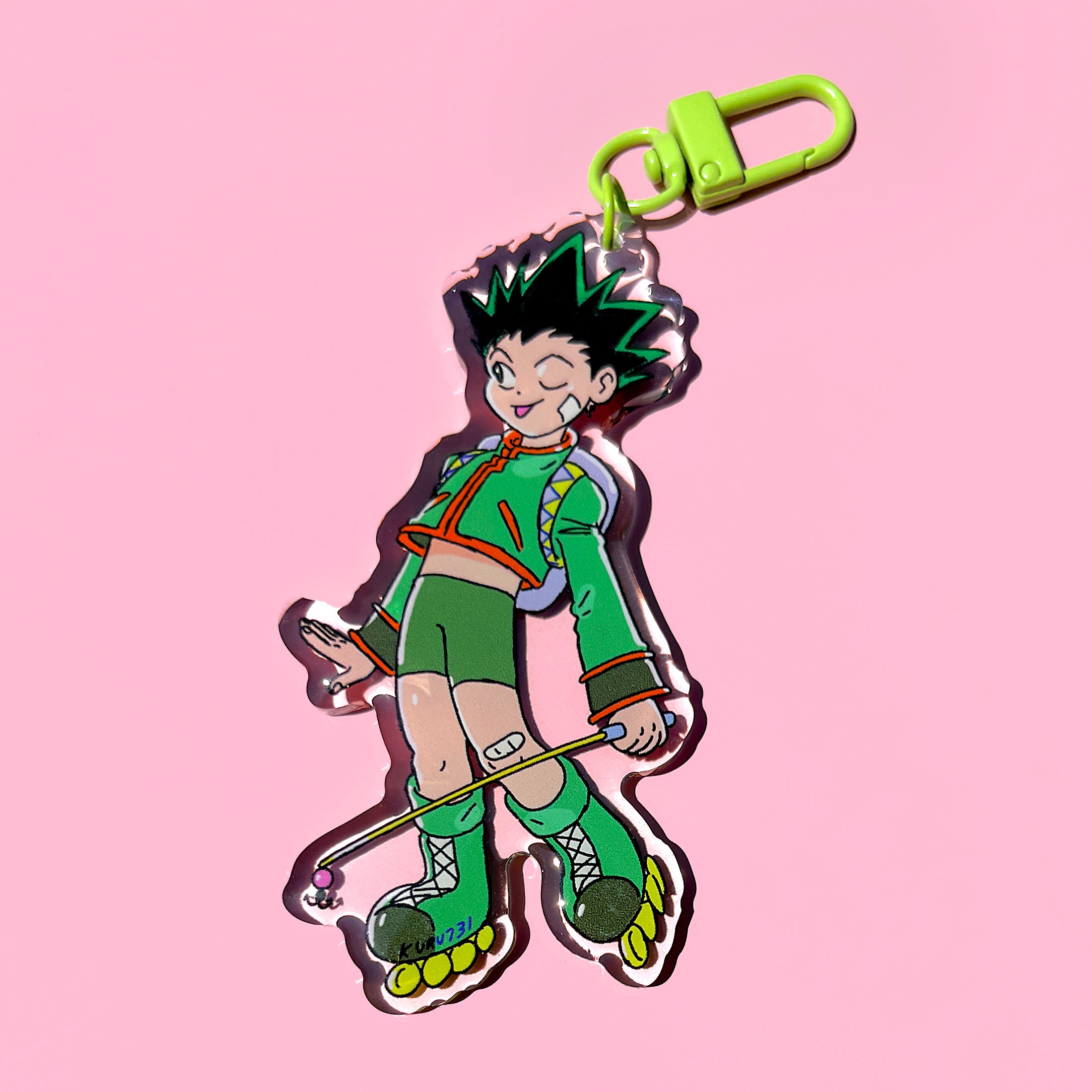 Gon Skate Keychain (HXH) – kuru731