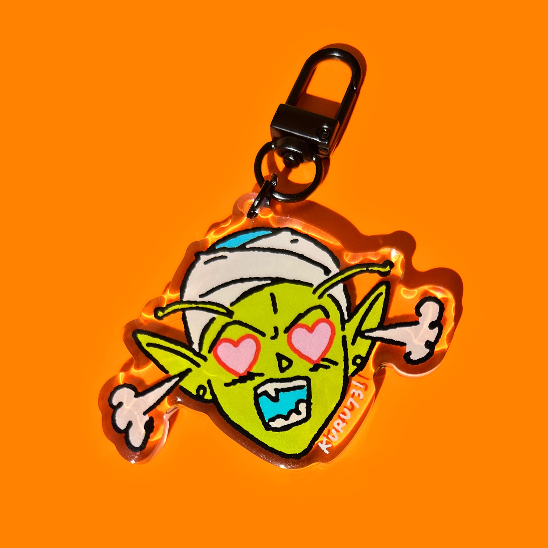 Piccolo Heart Eyes Keychain – kuru731