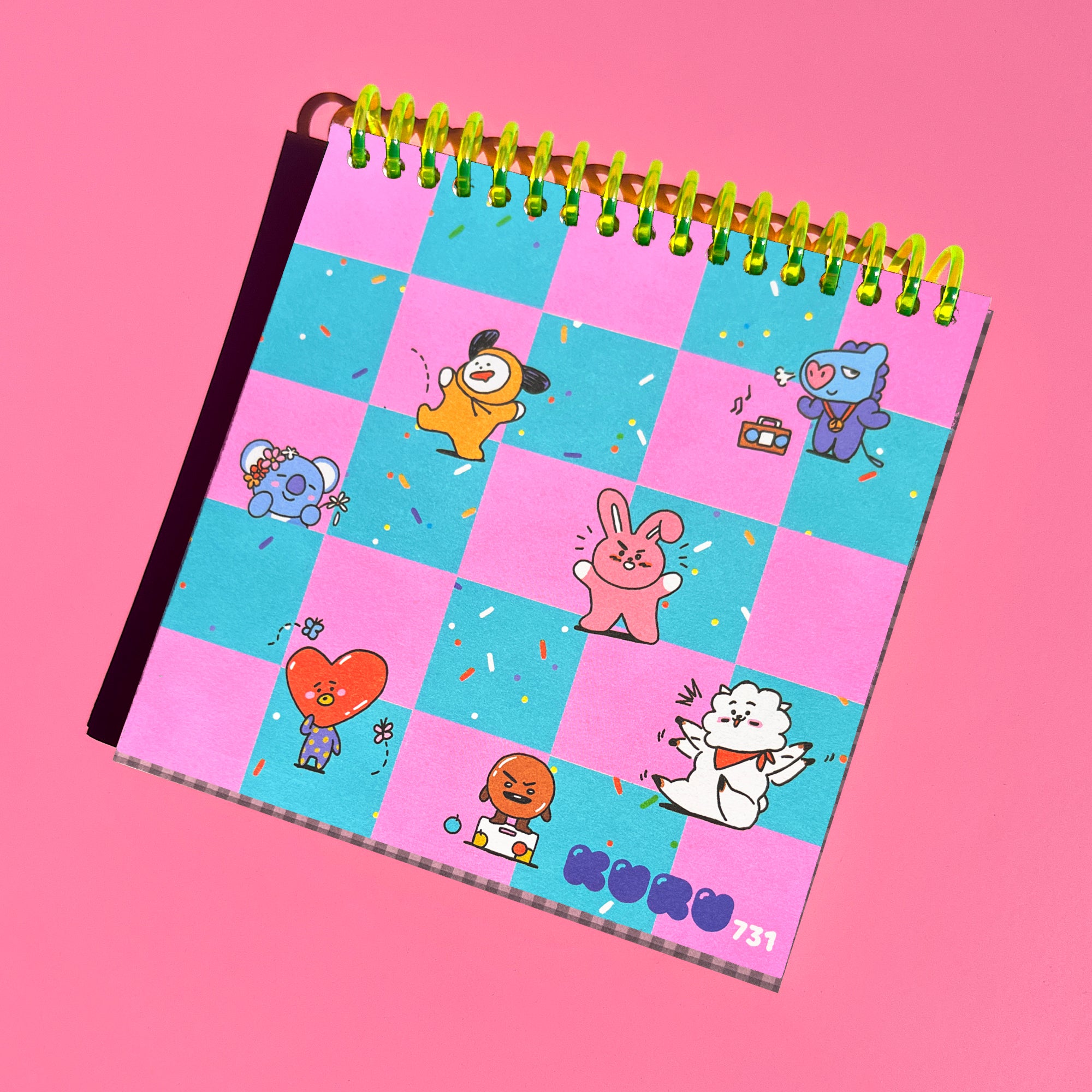 BT21 Best of Me Spiral Notepad – kuru731