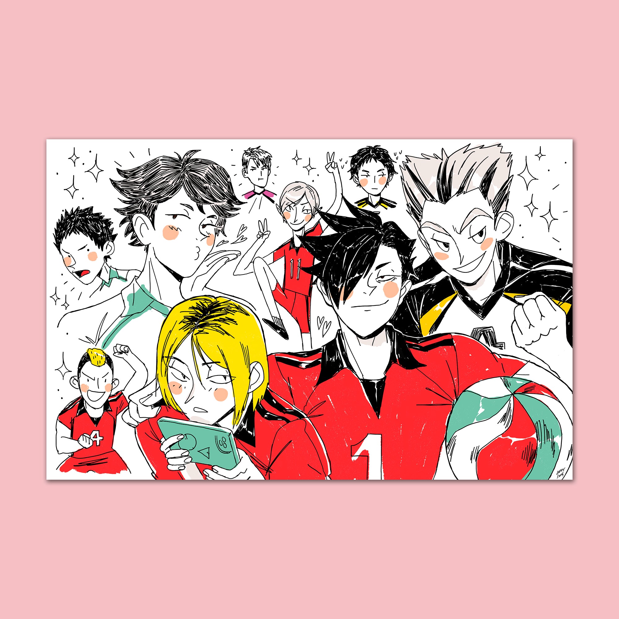 Haikyuu Rivals Print – kuru731
