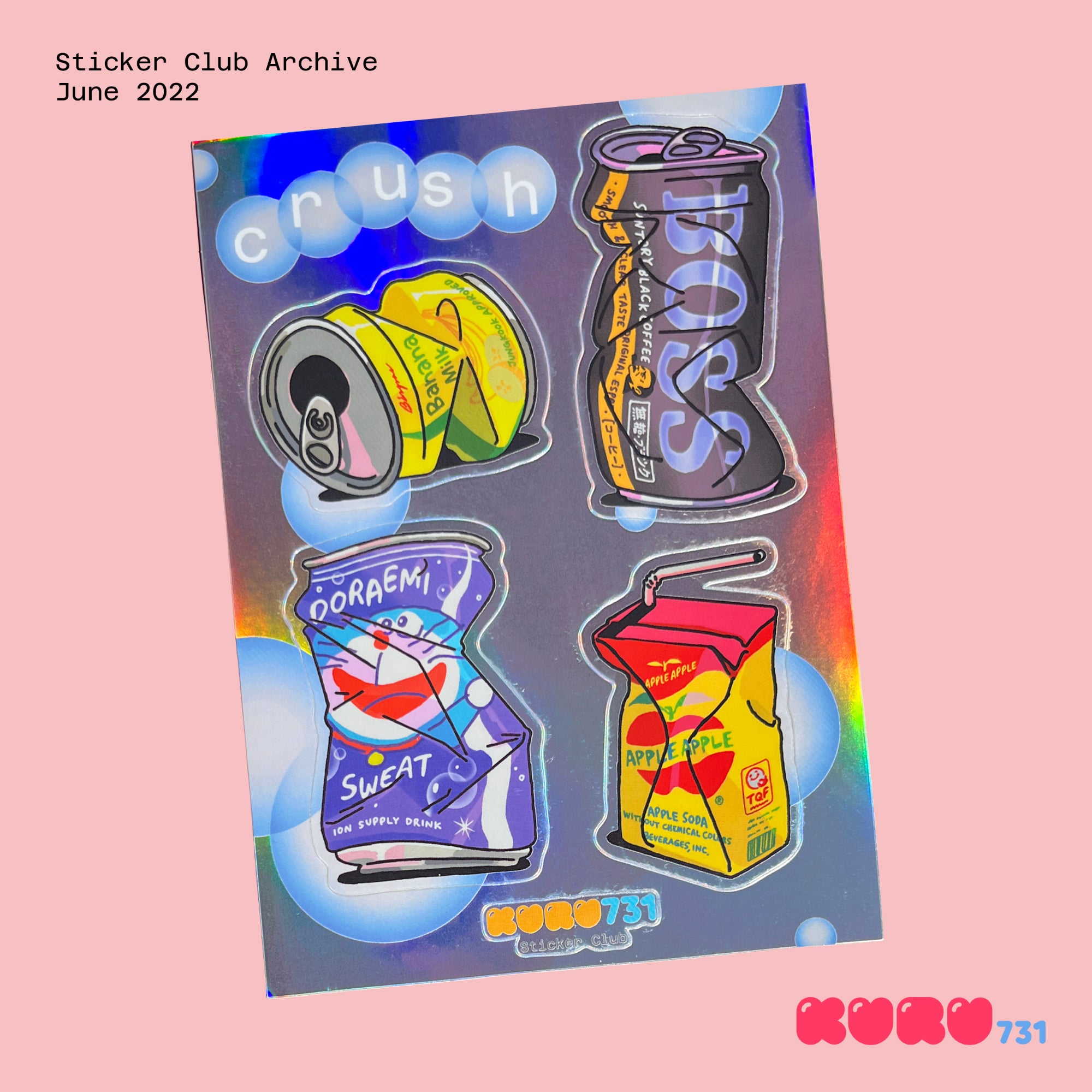 Crush Sticker Sheet – kuru731